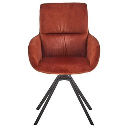 Venjakob Sessel Felia Kupfer 360 Grad drehbar ca. 90x61x64 cm