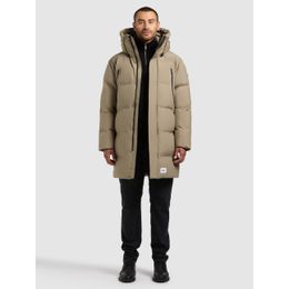Khujo Herren Steppmantel "MORSE3"lichen beige, Gr. XXL, unifarben, 100% Polyester, M&auml;ntel