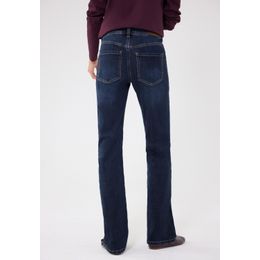 Damen Slim-fit-Jeansintense dunkelblau, Gr. 31, STREET ONE STUDIO, unifarben, Jeans, 72% Baumwolle, 27% Polyester, 1% Elasthan, Jeans, 5-Pocket-Style
