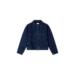 Damen Jeansjacke "Another Cotton Lab Another Indigo Jacket"indigo, Gr. XL, ANOTHER COTTON LAB, unifarben, 100% Baumwolle, Jacken