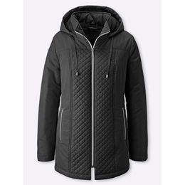 Classic Basics Damen Steppjackeschwarz, Gr. 50, unifarben, 100% Polyester, Jacken