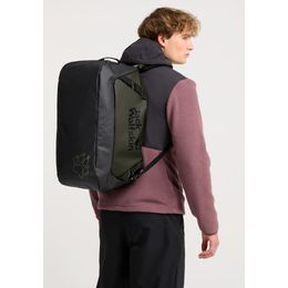 Jack Wolfskin Sporttasche "TECTON DUFFLE 45"richolive, Polyester, Taschen, Reisetasche 45 Liter, wasserabweisend, als Rucksack tragbar