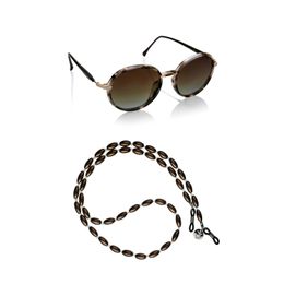 MARC LAUDER Jungen Sonnenbrille "LA06-03", braun, Sonnenbrillen, 3: dunkles Glas, starke Sonneneinstrahlung