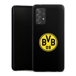 DeinDesign Galaxy A52s 5G Handy Silikon H&uuml;lle Case schwarz Handyh&uuml;lle Bvb Borussia Dortmund Logo