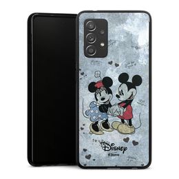 DeinDesign Galaxy A52s 5G Handy Silikon H&uuml;lle Case schwarz Handyh&uuml;lle Vintage Disney