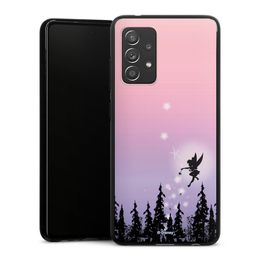 DeinDesign Galaxy A52s 5G Handy Silikon H&uuml;lle Case schwarz Handyh&uuml;lle Tinkerbells Disney Official Licensed Product