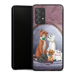 DeinDesign Galaxy A52s 5G Handy Silikon H&uuml;lle Case schwarz Handyh&uuml;lle Disney Official Licensed Product Aristocats