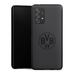 DeinDesign Galaxy A52s 5G Handy Silikon H&uuml;lle Case schwarz Handyh&uuml;lle Borussia Dortmund Logo Bvb