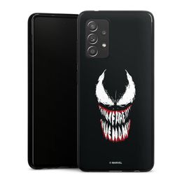 DeinDesign Galaxy A52s 5G Handy Silikon H&uuml;lle Case schwarz Handyh&uuml;lle Venom Marvel Official Licensed Product