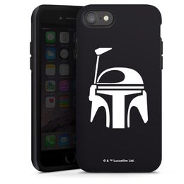 DeinDesign iPhone SE (2020) Handy Panzer Handyh&uuml;lle robuste Outdoor H&uuml;lle Schutzh&uuml;lle matt The Mandalorian Star Wars Boba Fett Tough Case