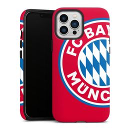 DeinDesign iPhone 13 Pro Max Handy Panzer Handyh&uuml;lle robuste Outdoor H&uuml;lle Schutzh&uuml;lle matt Official Licensed Product Fcb Fc Bayern M&uuml;nchen Tough Case