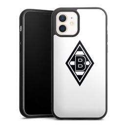 DeinDesign iPhone 12 Handy Gallery Case Handyh&uuml;lle 9H Geh&auml;rtetes Glas R&uuml;ckseite H&uuml;lle Logo Borussia M&ouml;nchengladbach Gladbach Gallery Case