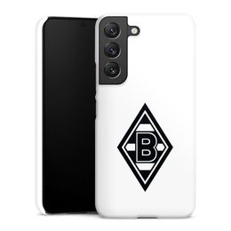DeinDesign Galaxy S22 Handy Premium Case Smartphone Handyh&uuml;lle Schutzh&uuml;lle gl&auml;nzend Logo Borussia M&ouml;nchengladbach Gladbach Premium Case