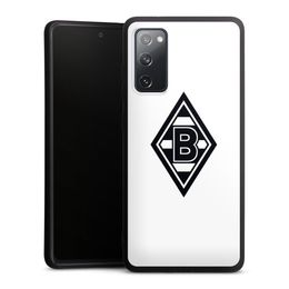 DeinDesign Galaxy S20 FE Handy Premium Silikon H&uuml;lle Handyh&uuml;lle schwarz Case Logo Borussia M&ouml;nchengladbach Gladbach Silikon Premium Case