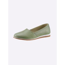 Andrea Conti Damen Slipper, lindgr&uuml;n, Gr&ouml;&szlig;e 39