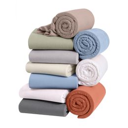 Irisette unisex Spannbetttuch salbei Gr&ouml;&szlig;e 140x200 - 160x200 cm