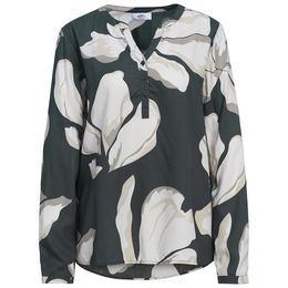 Gina Benotti Damen Bluse mit Turn-up-&Auml;rmeln