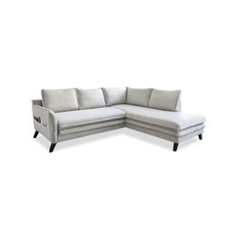 Miuform Ecksofa mit Schlaffunktion Charming Charlie beige Ma&szlig;e (cm): B: 234 H: 90 &raquo; H&ouml;ffner