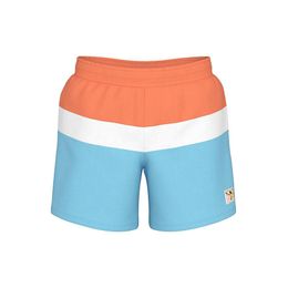 Chiemsee Badeshorts in Hellblau/ Orange/ Wei&szlig; - 44% | Gr&ouml;&szlig;e L | Herren-bademode-sport