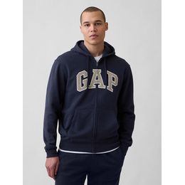 GAP Sweatjacke in Dunkelblau - 51% | Gr&ouml;&szlig;e L | Damen-sweatshirts-jacken
