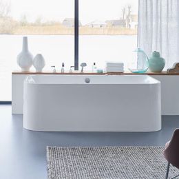 Duravit Happy D.2 Vorwand-Whirlwanne, mit Sch&uuml;rze, 760318000CP1000+791229000001000,