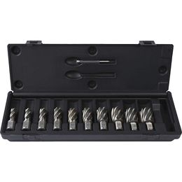 Projahn WELDON Kernbohrer-Set HSS-G, aus Schnellarbeitsstahl, 11 Teile, 30 mm