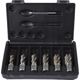 Projahn WELDON Kernbohrer-Set HSS-G, aus Schnellarbeitsstahl, 7 Teile, 30 mm