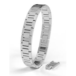 Serasar Armband 'Power' Herren Gr&ouml;&szlig;e 23 cm silber