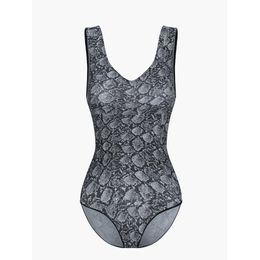 cfab Shapingbody 'Tank Bodysuit Sculpting Shapewear mit Slip' Damen Gr&ouml;&szlig;e S anthrazit