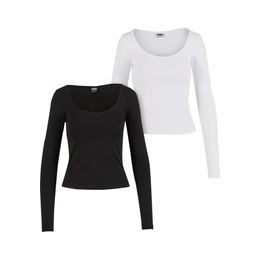 Urban Classics Shirt female size M Black / White