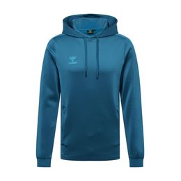 Hummel Athletic Sweatshirt 'Core' male size XL Sky blue / Petrol