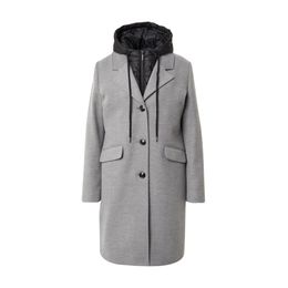 More & More MORE & MORE Between-Seasons Coat female size L mottled grey / Black