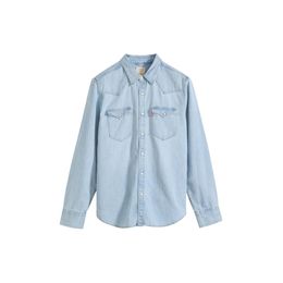 Levi's Levi's &Uuml;bergangsjacke 'LEVI'S BARSTOW WESTERN CAMICIA' Herren Gr&ouml;&szlig;e S cyanblau Sommerjacke