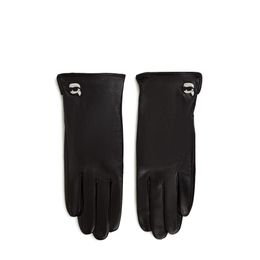 K by KARL LAGERFELD Karl Lagerfeld Full Finger Gloves female size L Black
