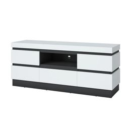 H&ouml;ffner Sideboard Avellino wei&szlig; Ma&szlig;e (cm): B: 161 H: 68 T: 45.0 &raquo; H&ouml;ffner