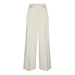 V&eacute;ro Moda VERO MODA Pleat-Front Pants 'ELMA' female size 36 Cream