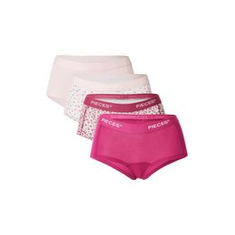Pieces Panty 'PCLOGO' Damen Gr&ouml;&szlig;e XS gr&uuml;n / rosa / magenta / wei&szlig;