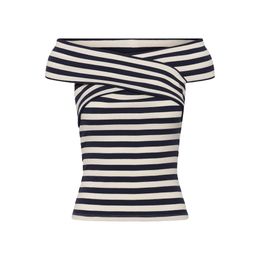 Kaffe T-Shirt 'KACeleste' Damen Gr&ouml;&szlig;e M schwarz / wei&szlig;