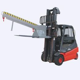 Eichinger-Industrie Teleskoplader f&uuml;r Stapler, 7-stufig teleskopier-/h&ouml;henverstellbar, 950-5000 kg, 2 Wirbellasthaken und Standfu&szlig;, Stahl, feuerverzinkt