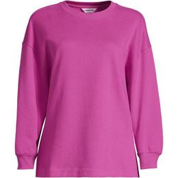 LANDS' END Leichtes Sweatshirt in Petite-Gr&ouml;&szlig;e, Damen, size: petite, Pink, Baumwolle, by Lands' End