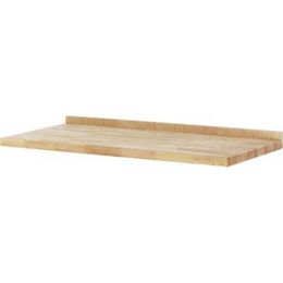 Rau Bordleiste, Buchensperrholz, B 750 x T 15 x H 100 mm, f&uuml;r Arbeitsplatten 40/50 mm, Buche