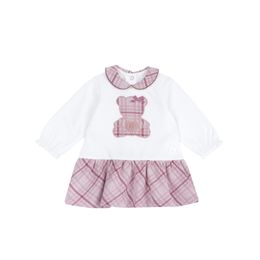 Chicco Kleid M&auml;dchen Gr&ouml;&szlig;e 86 rosa / wei&szlig;