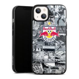 DeinDesign iPhone 13 Handy Silikon H&uuml;lle Case schwarz Handyh&uuml;lle Salzburg Red Bull Fc Red Bull Salzburg