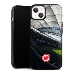DeinDesign iPhone 13 Handy Silikon H&uuml;lle Case schwarz Handyh&uuml;lle Eintracht Frankfurt Stadium Official Licensed Product