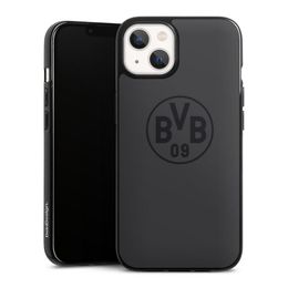 DeinDesign iPhone 13 Handy Silikon H&uuml;lle Case schwarz Handyh&uuml;lle Bvb Borussia Dortmund Logo