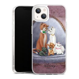DeinDesign iPhone 13 Handy Silikon H&uuml;lle Case transparent Handyh&uuml;lle Disney Official Licensed Product Aristocats Silikon Case