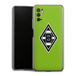 DeinDesign Xiaomi Redmi Note 10 5G Handy Silikon H&uuml;lle Case transparent Handyh&uuml;lle Gladbach Soccer Borussia M&ouml;nchengladbach Silikon Case