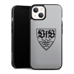 DeinDesign iPhone 13 Handy Silikon H&uuml;lle Case schwarz Handyh&uuml;lle Logo Official Licensed Product Vfb Stuttgart