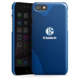 DeinDesign iPhone SE (2022) Handy Premium Case Smartphone Handyh&uuml;lle Schutzh&uuml;lle gl&auml;nzend Official Licensed Product Bundesliga Fc Schalke 04 Premium Case
