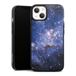 DeinDesign iPhone 13 Handy Silikon H&uuml;lle Case schwarz Handyh&uuml;lle Galaxy Weltall Weltraum